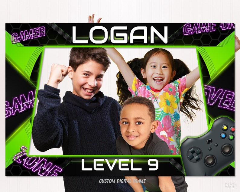 Gamer Photo Booth Frame Gamer Birthday Gamer Photo Prop - Etsy