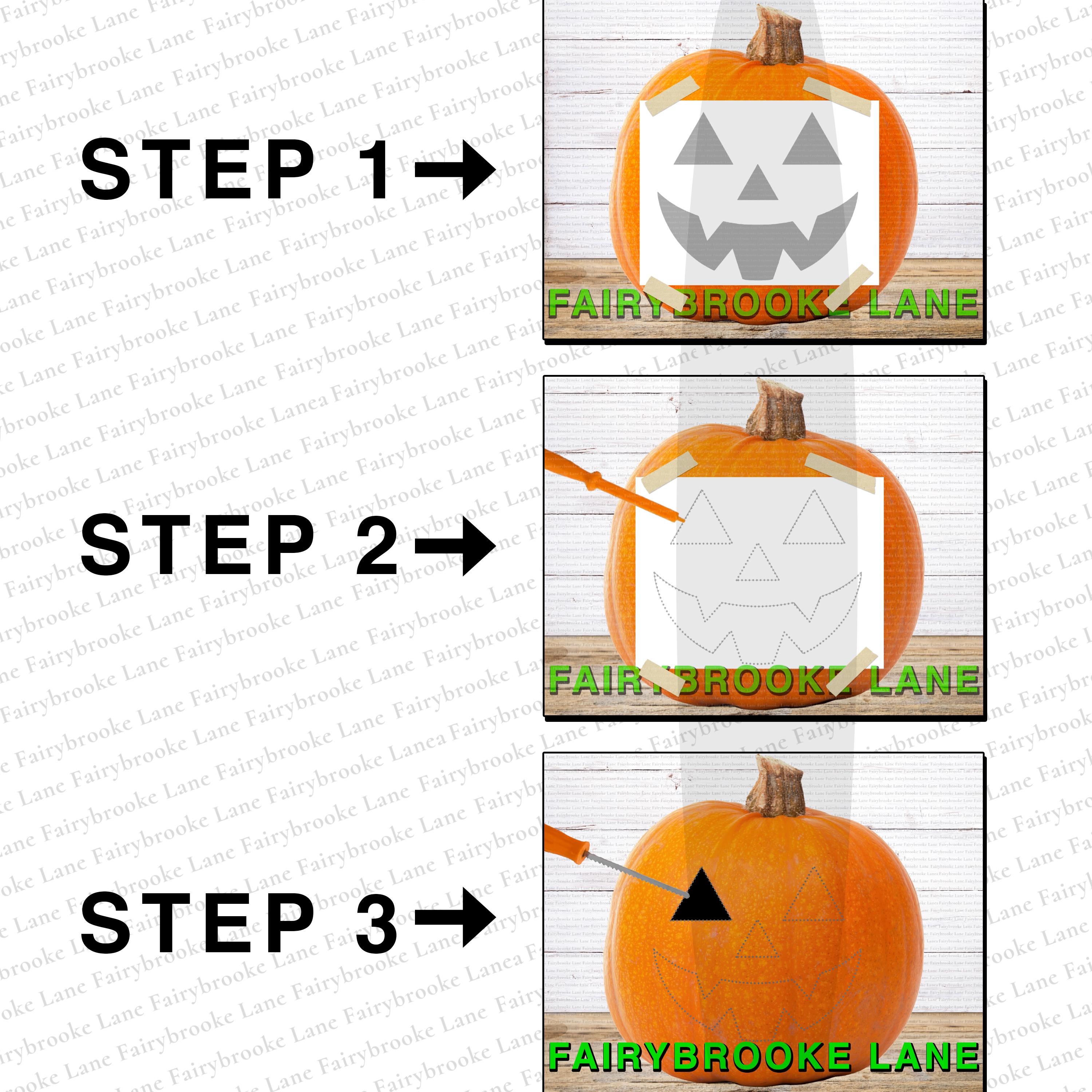 Highland Cow Pumpkin Stencil, Printable Pumpkin Stencil, Jack O ...