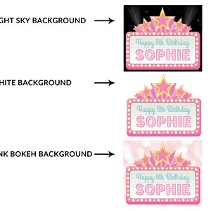 Movie Night Party, Movie Theater Sign, Movie Birthday, Theater Backdrop ...