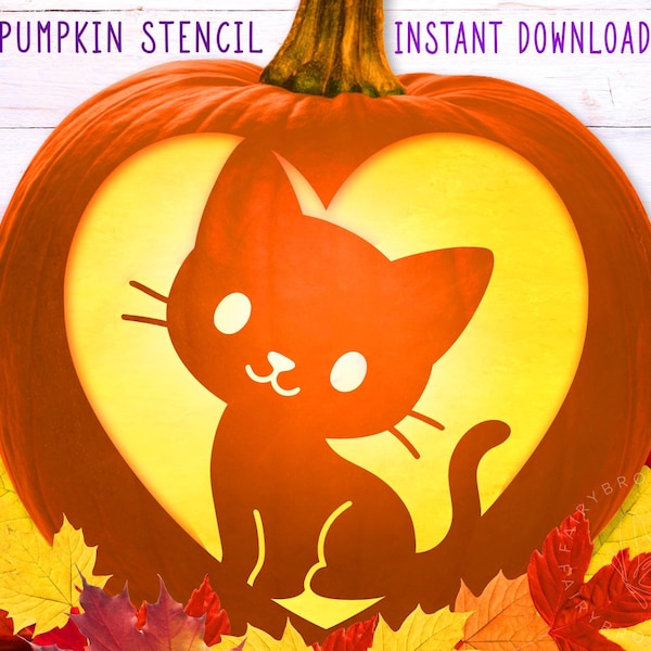 Cute Cat Easy Drawing - Etsy UK