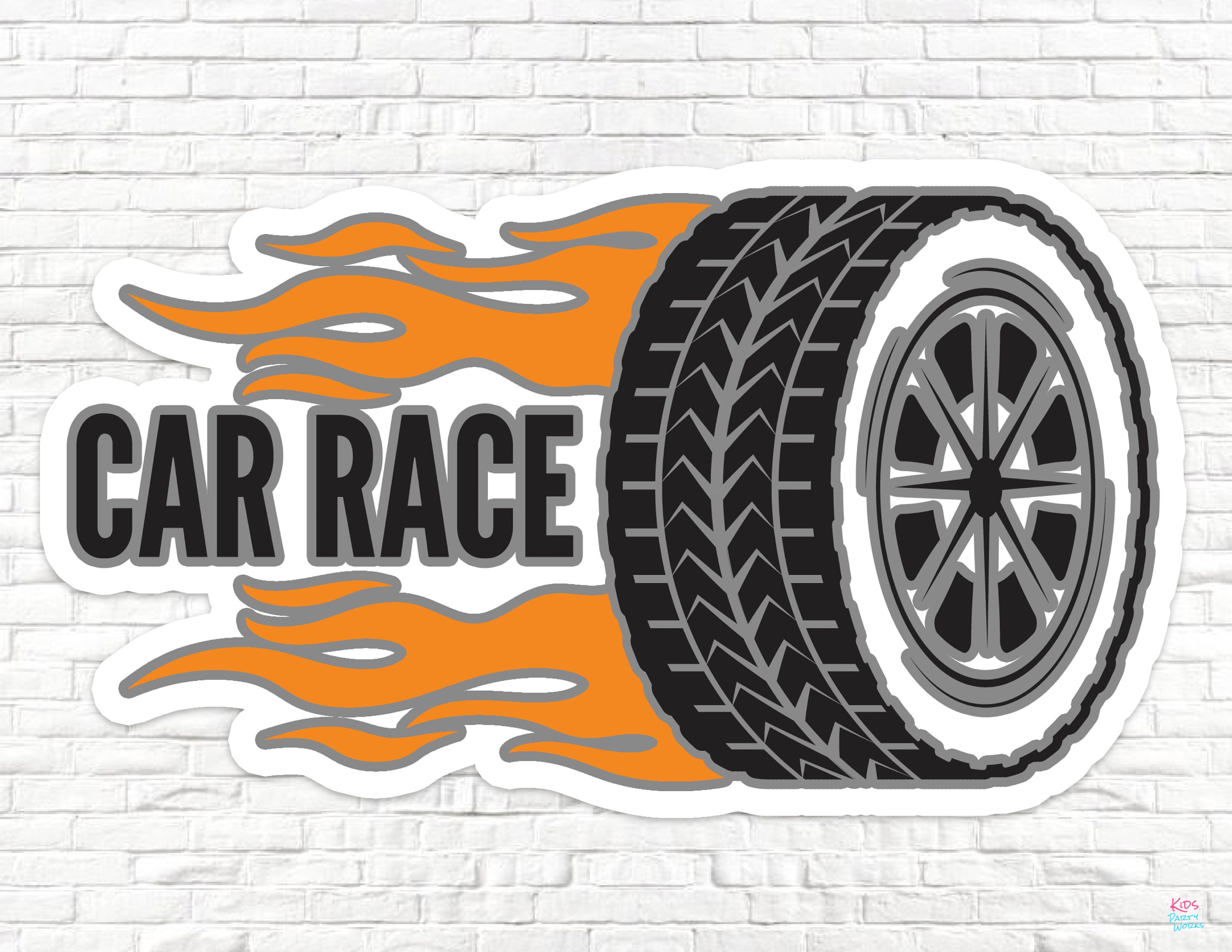 Racing Decals Race Car Stickers Race Car Party Racing - Etsy