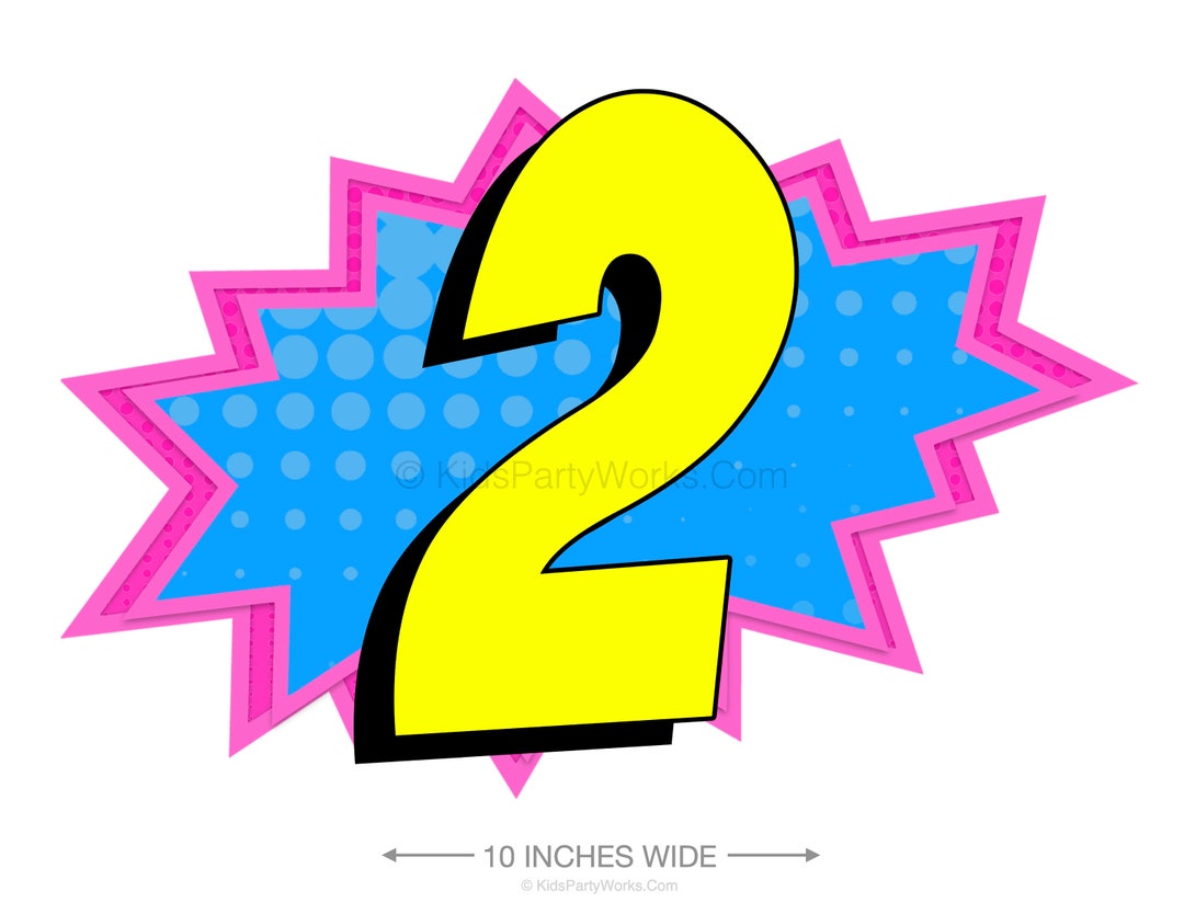 Supergirl-supergirl Number 2 Sign-supergirl Party-supergirl Birthday ...