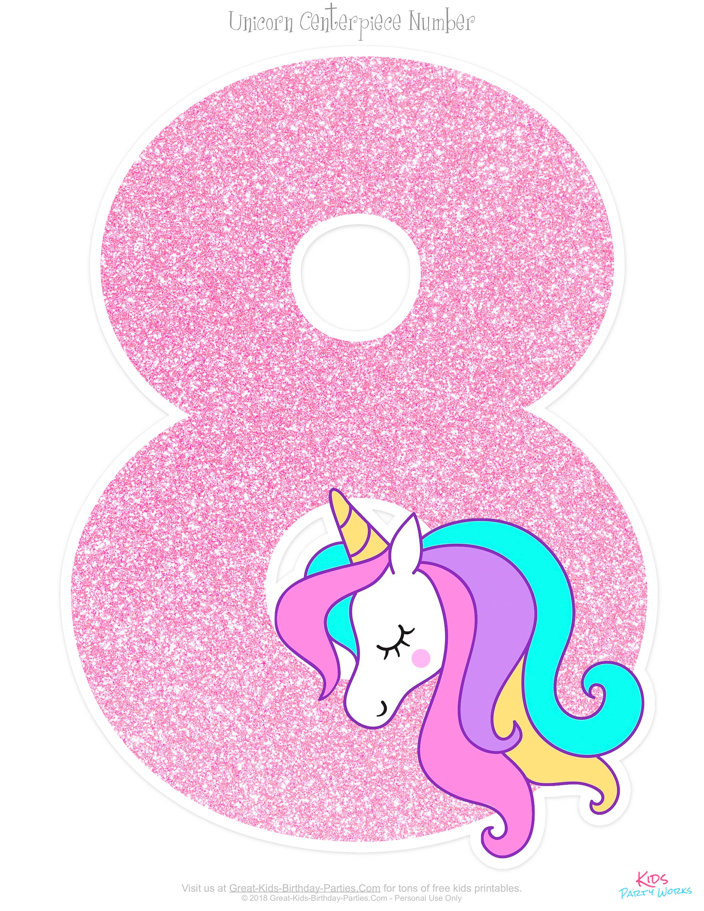 Unicorn Centerpiece Unicorn Party Unicorn Birthday | Etsy