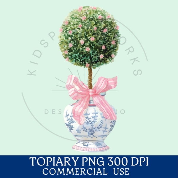 Pink Topiary - Etsy