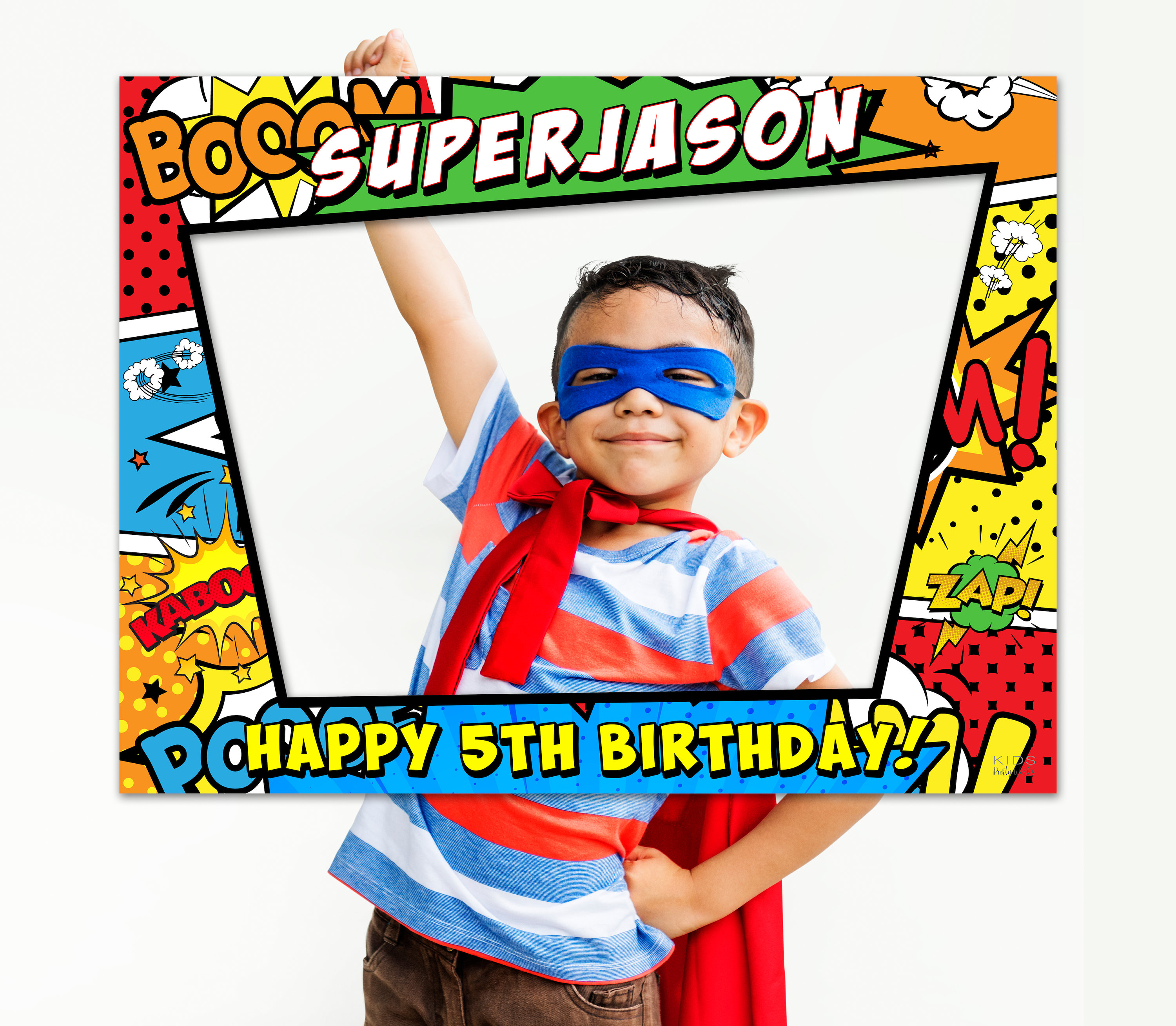 Superhero Photo Booth Frame Superhero Custom Sign Superhero | Etsy