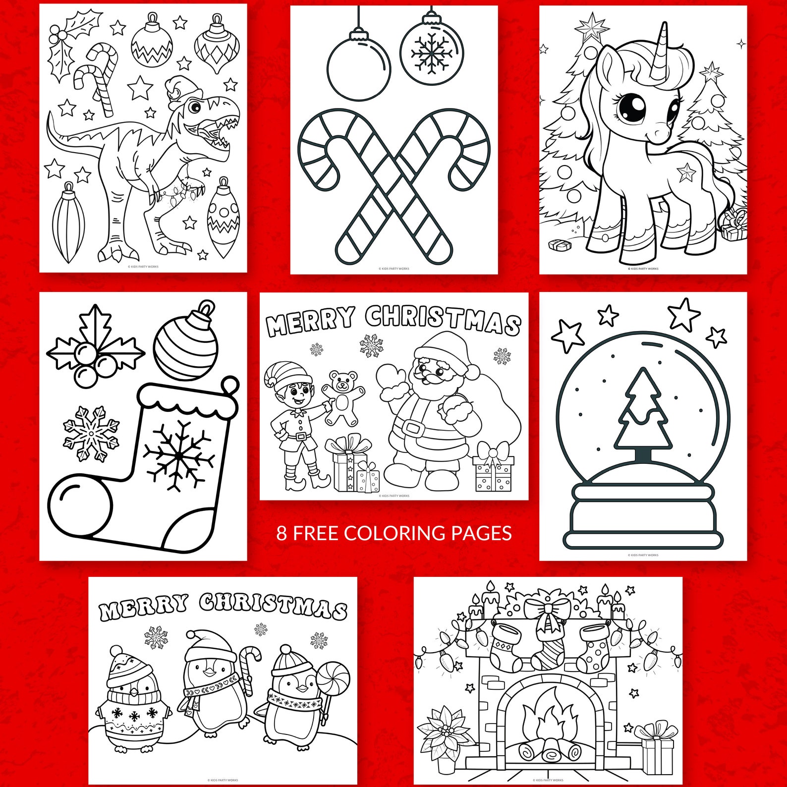 Personalized Christmas Coloring Page, Editable Christmas Coloring Page ...