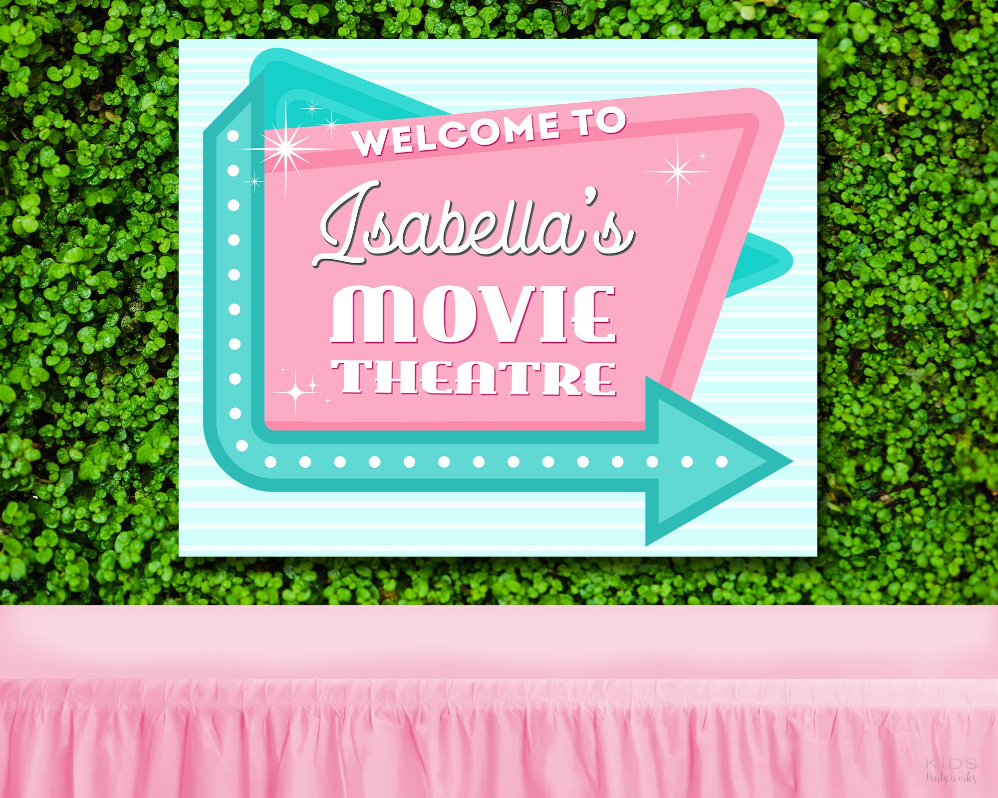 Retro Drive-in Movie Sign Drive in Sign Movie Night - Etsy Australia