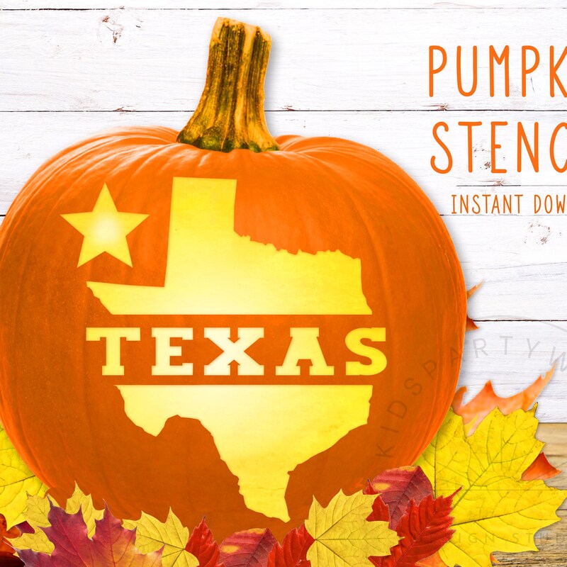 Texas Stencil - Etsy