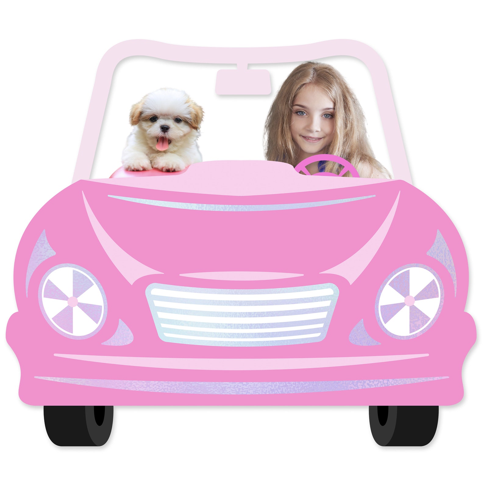 Car Photo Booth Prop Drive-in Movie Prop Kids Pink Retro - Etsy