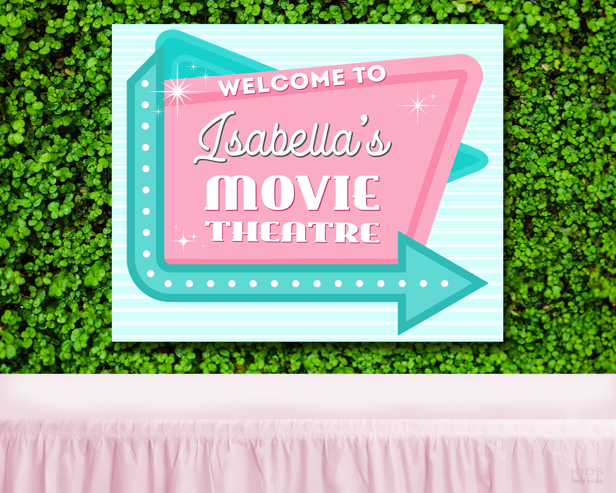 Retro Drive-in Movie Sign Drive in Sign Movie Night - Etsy Australia