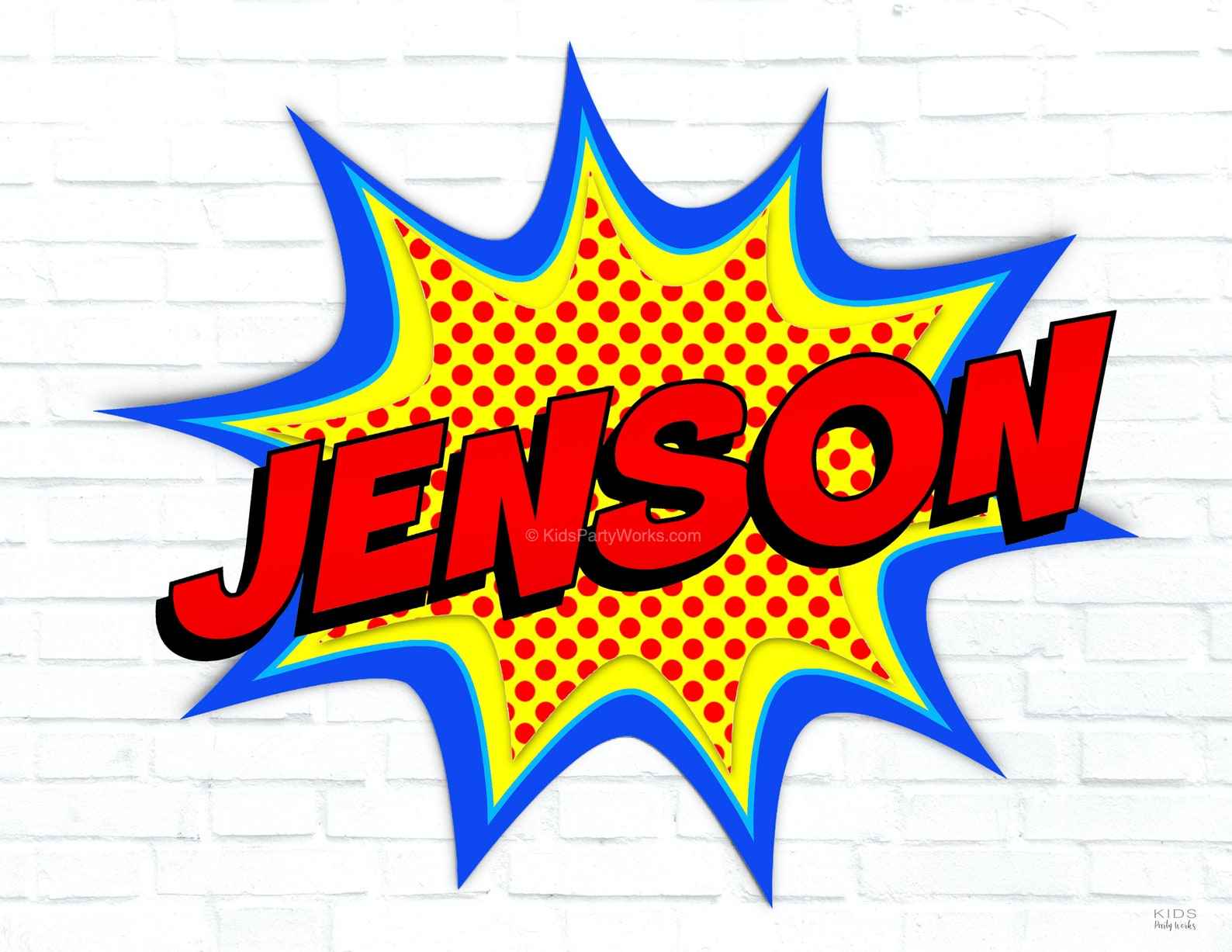 Superhero Name Sign Superhero Birthday Superhero - Etsy