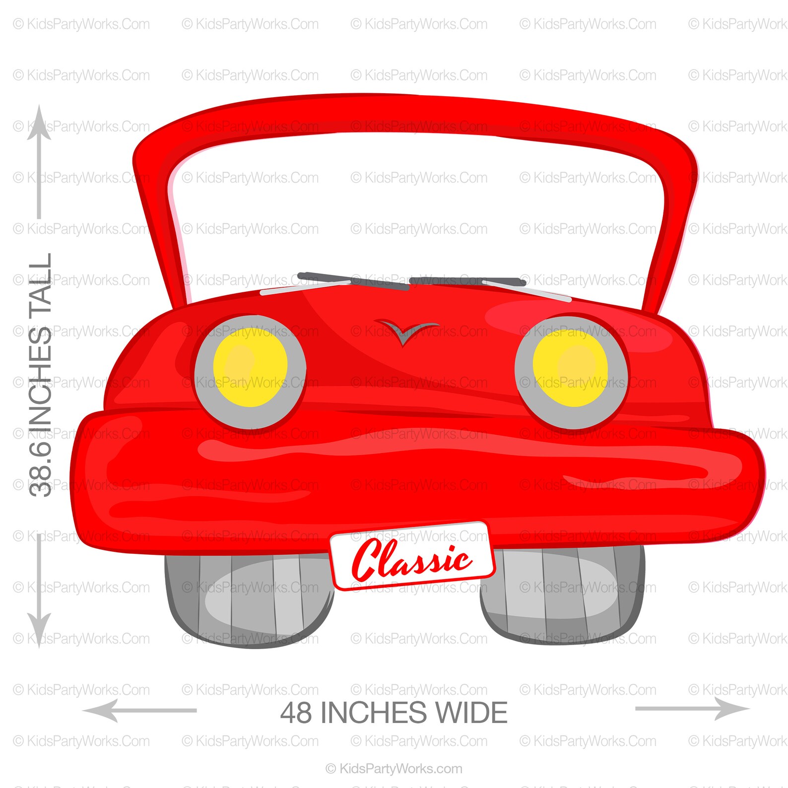 Car Photo Booth Prop Drive-in Movie Prop Kids Retro - Etsy