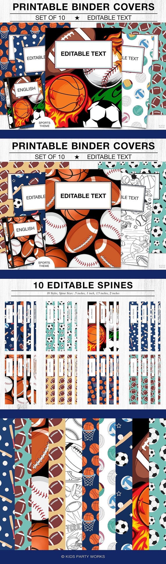 Cool Binder Covers Printable For Boys