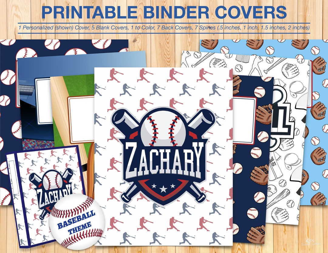 Free Printable Customizable Binder Covers