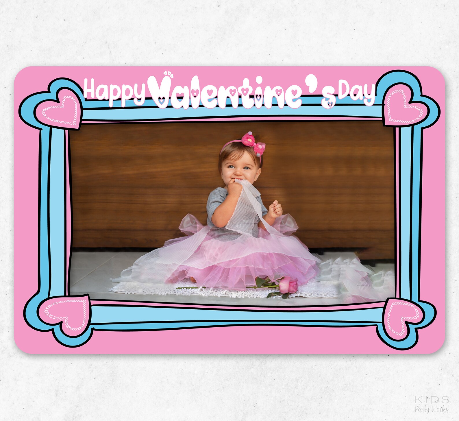 Valentines Photo Booth Frame Instant Download Valentines Day - Etsy