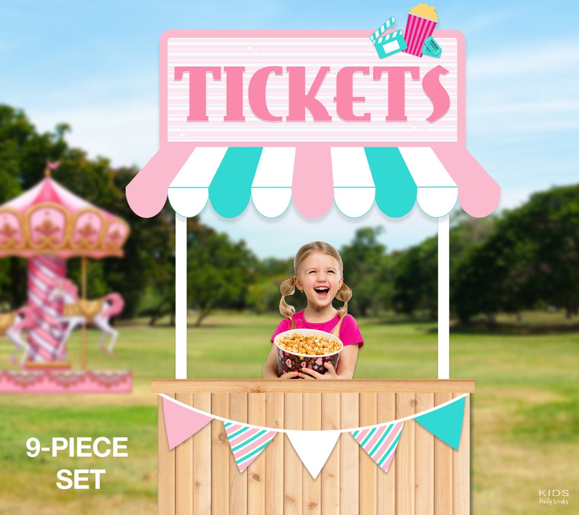 Retro Drive-in Ticket Booth Sign Drive in Sign Movie Night - Etsy