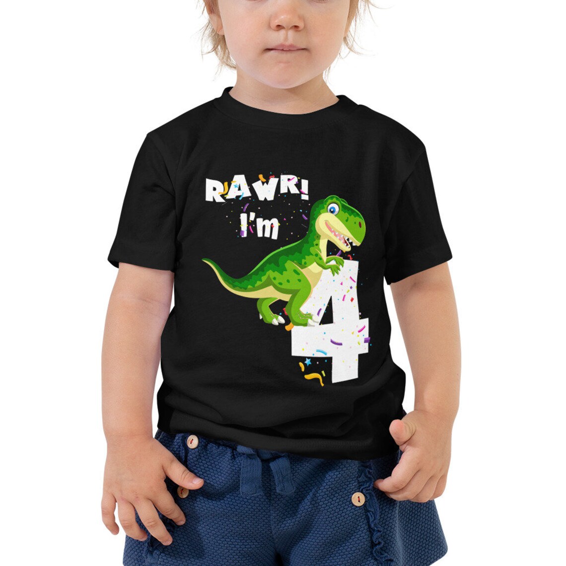 Dinosaur T-shirt Dinosaur Birthday Shirt Toddler T-shirt - Etsy