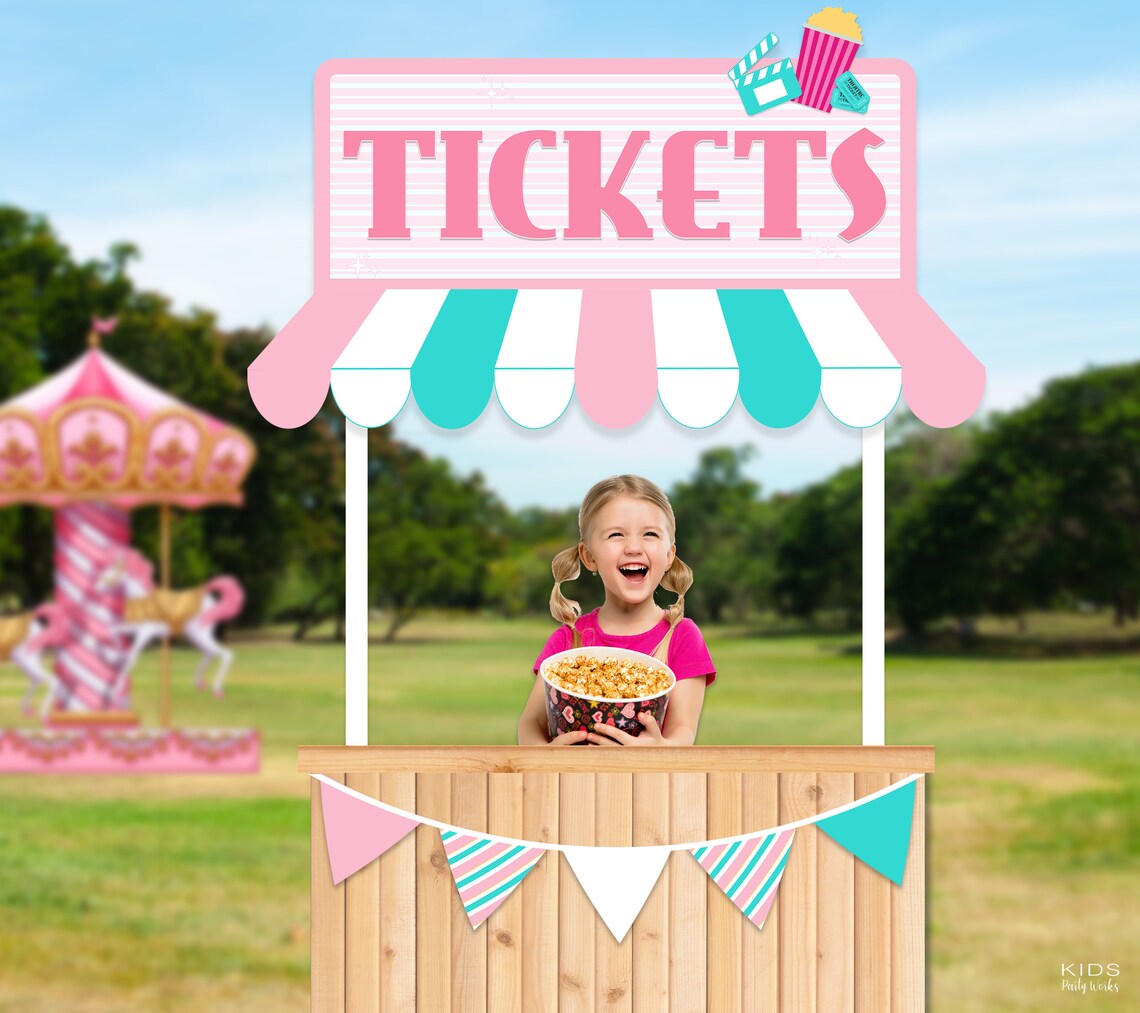 Retro Drive-in Ticket Booth Sign Drive in Sign Movie Night | Etsy