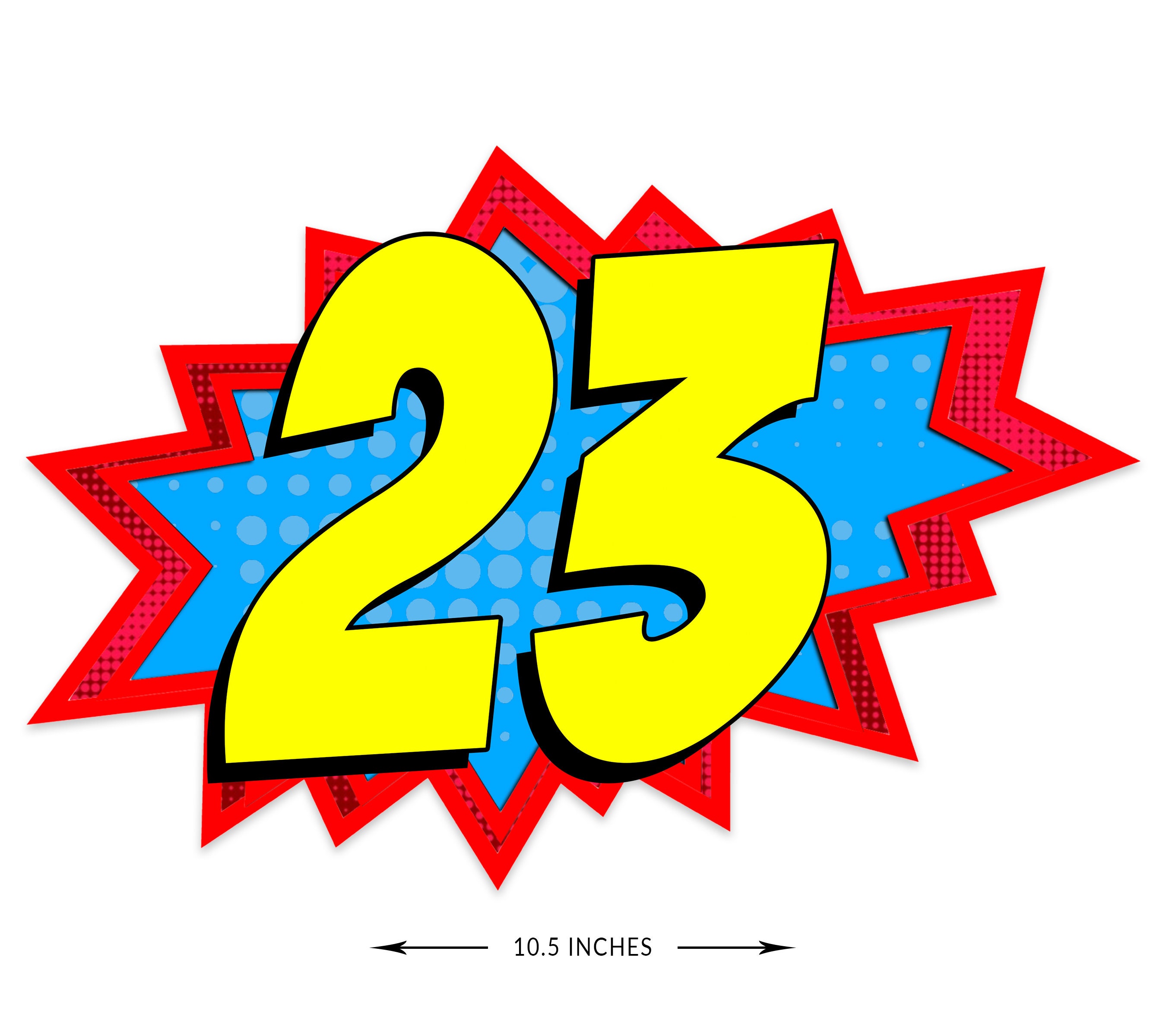 Number 23 Clipart