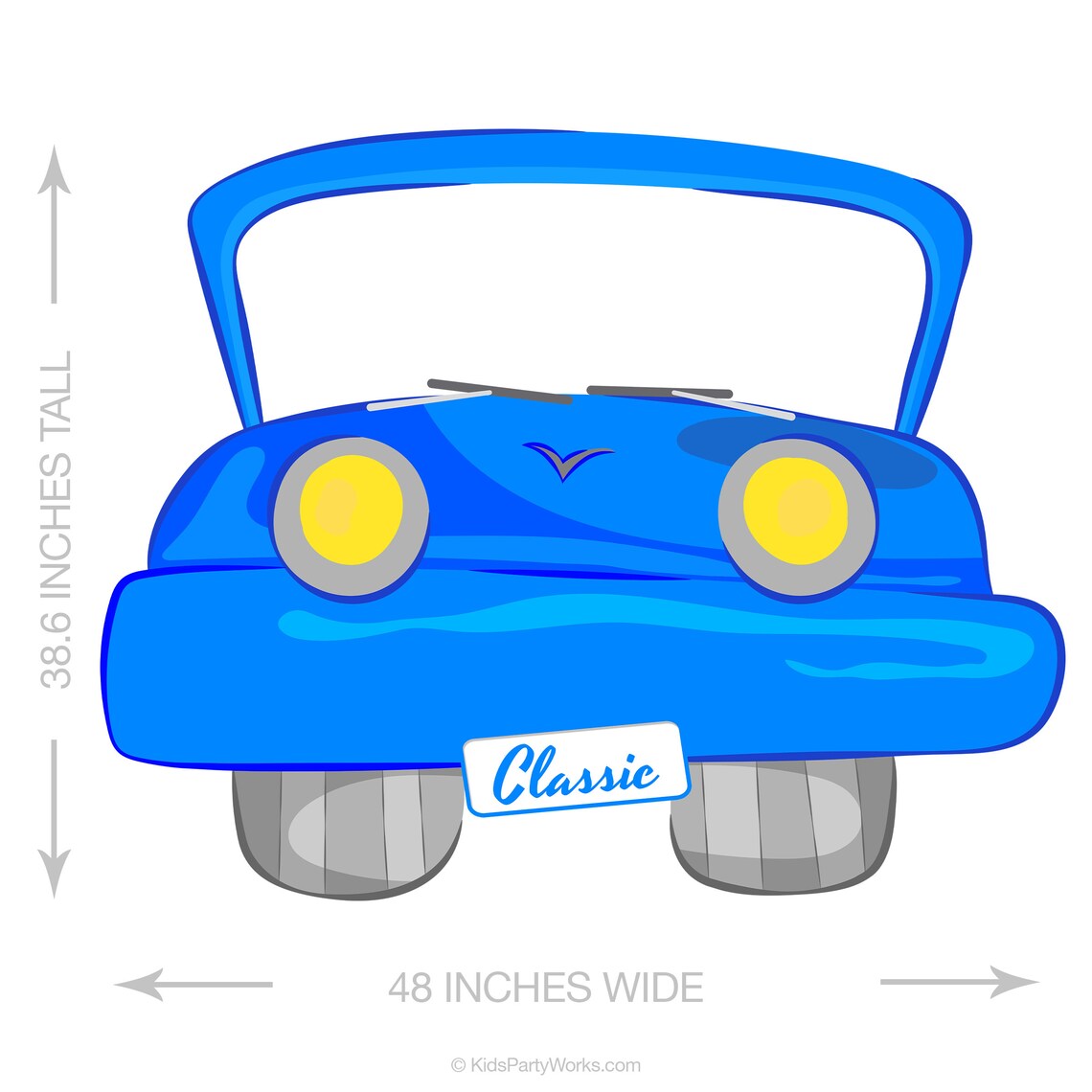 Car Photo Booth Prop Drive-in Movie Prop Kids Retro - Etsy