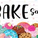 Cupcake Sale Sign, Bake Sale Banner, Cupcakes Backdrop, School ...