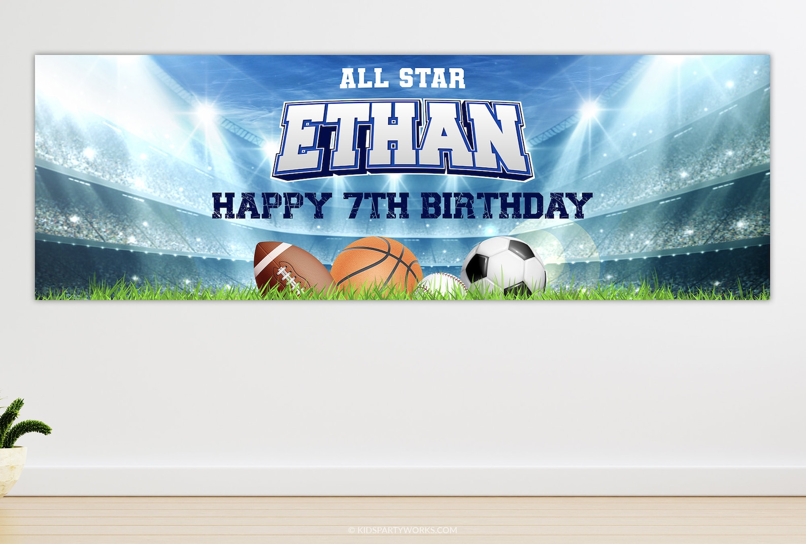 All Star Backdrop Printable Sports Backdrop Football - Etsy