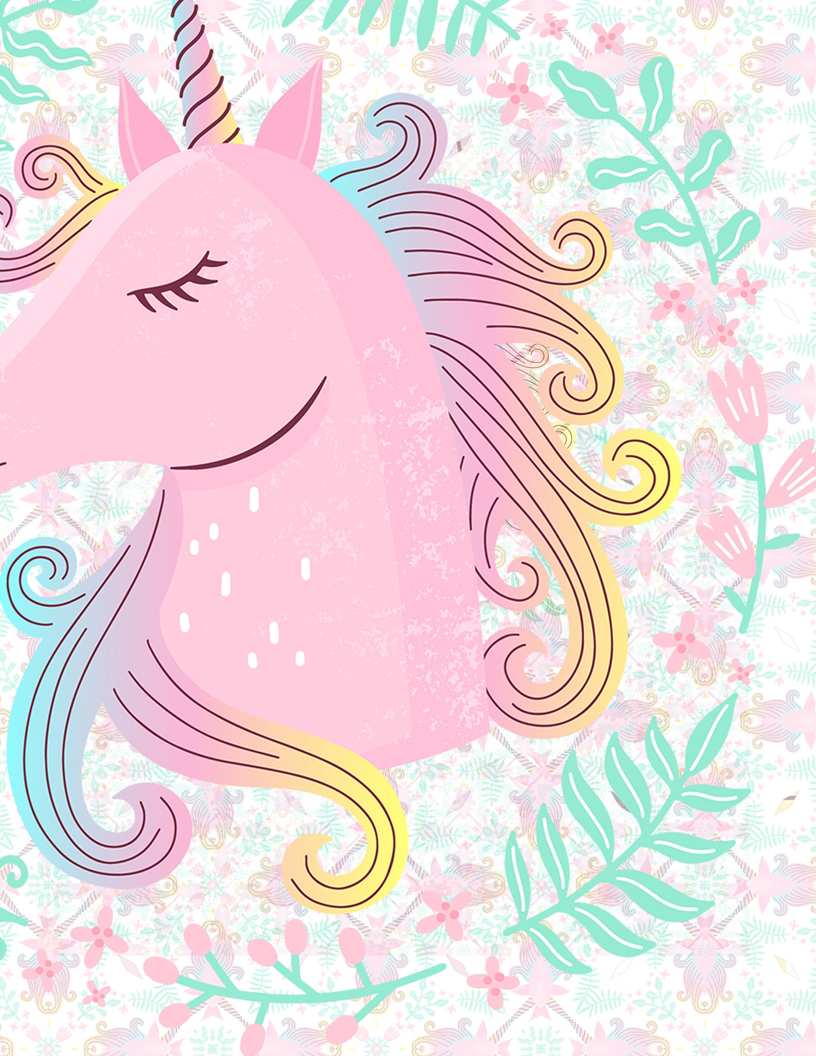 Unicorn Notebook Personalized with Ruled Line Pages Unicorn | Etsy