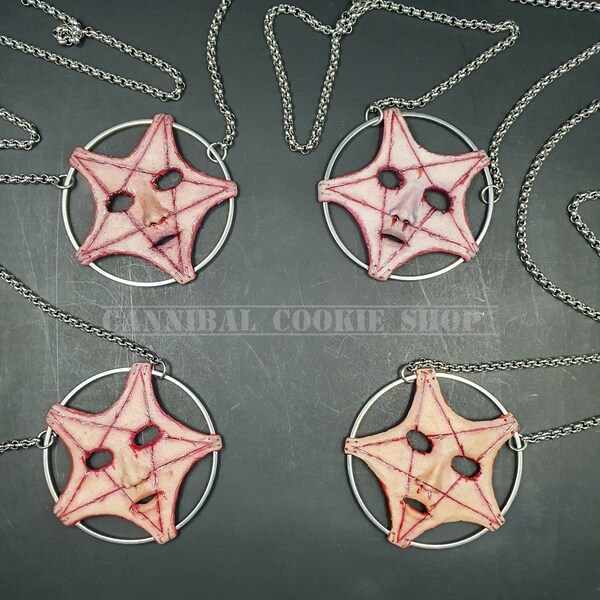 Creepy Necklace - Etsy