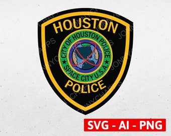 Houston Police | Etsy