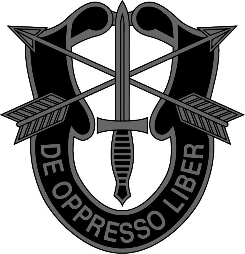 United States Army Special Forces Distinctive Unit Crest | Etsy