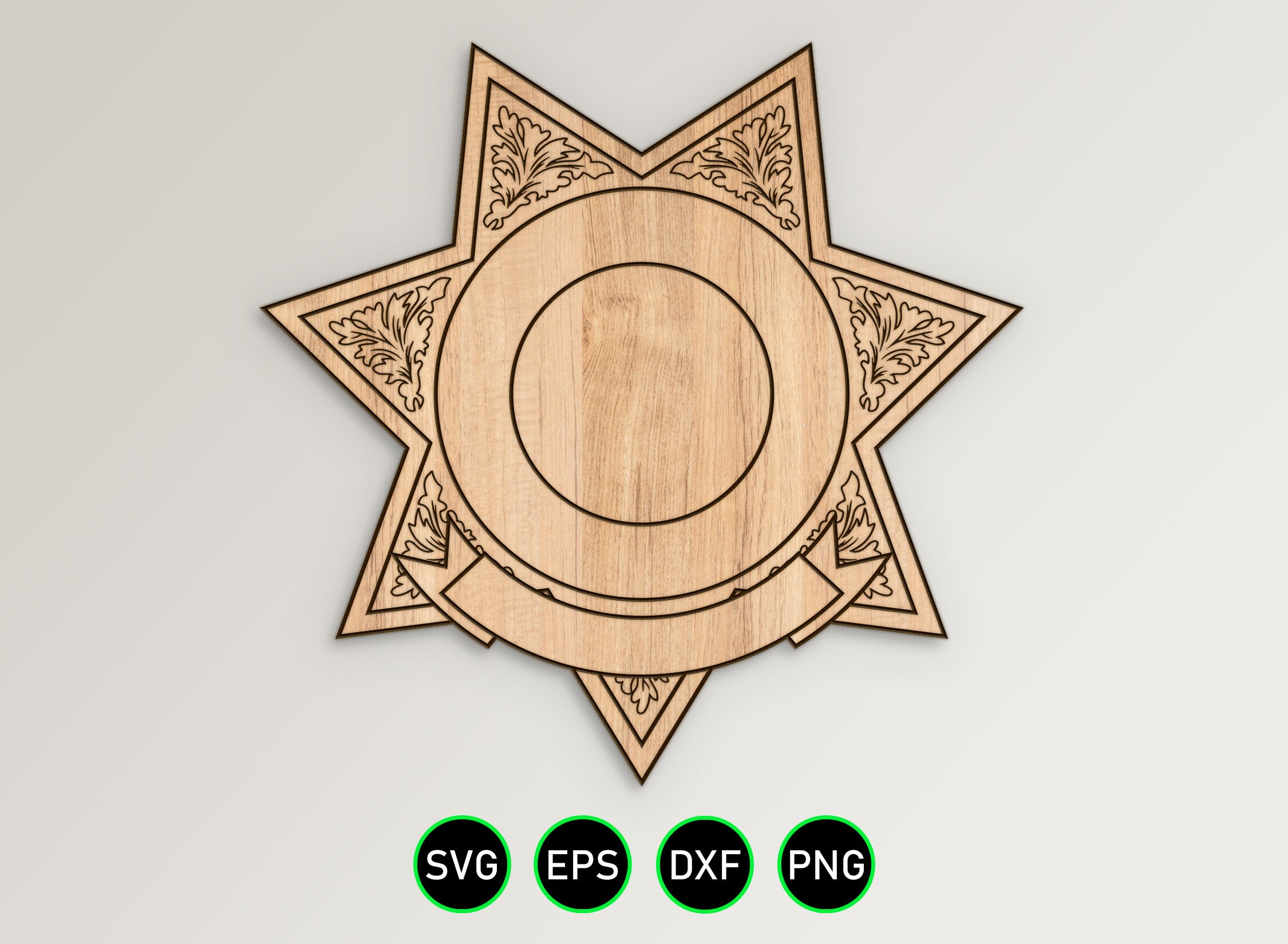 Police Badge Star