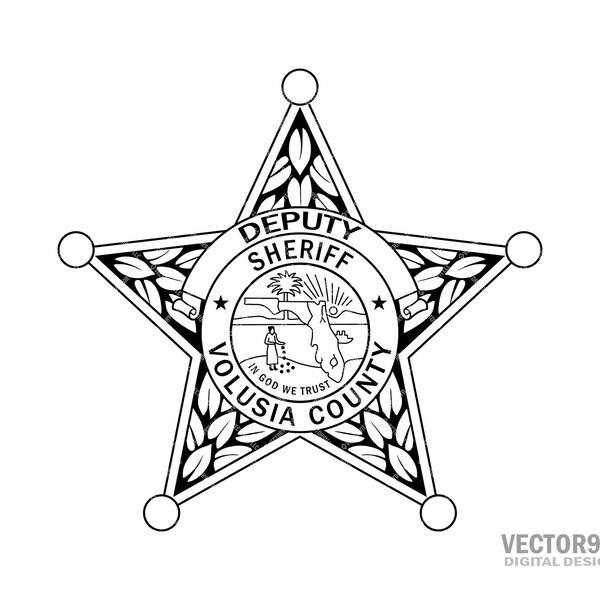 Florida Sheriff County Badges Svg - Etsy