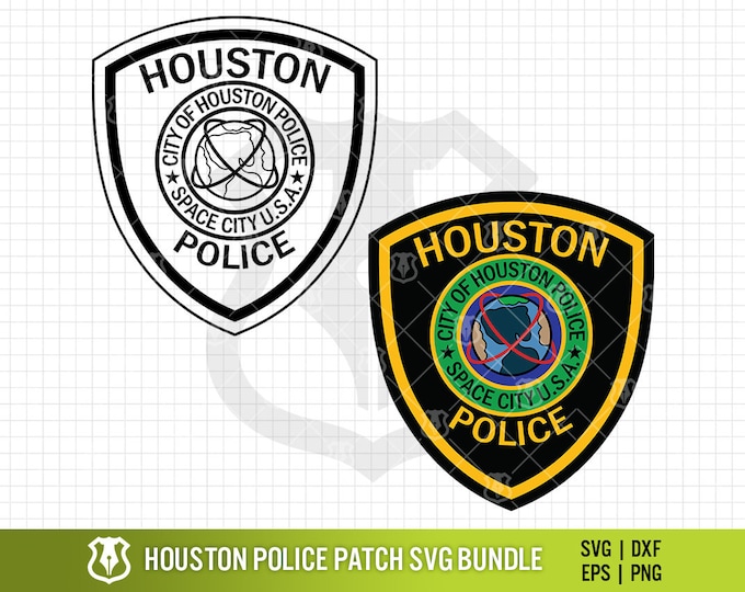 Houston Texas Police Department Logo Christmas Tree Ornament - Etsy