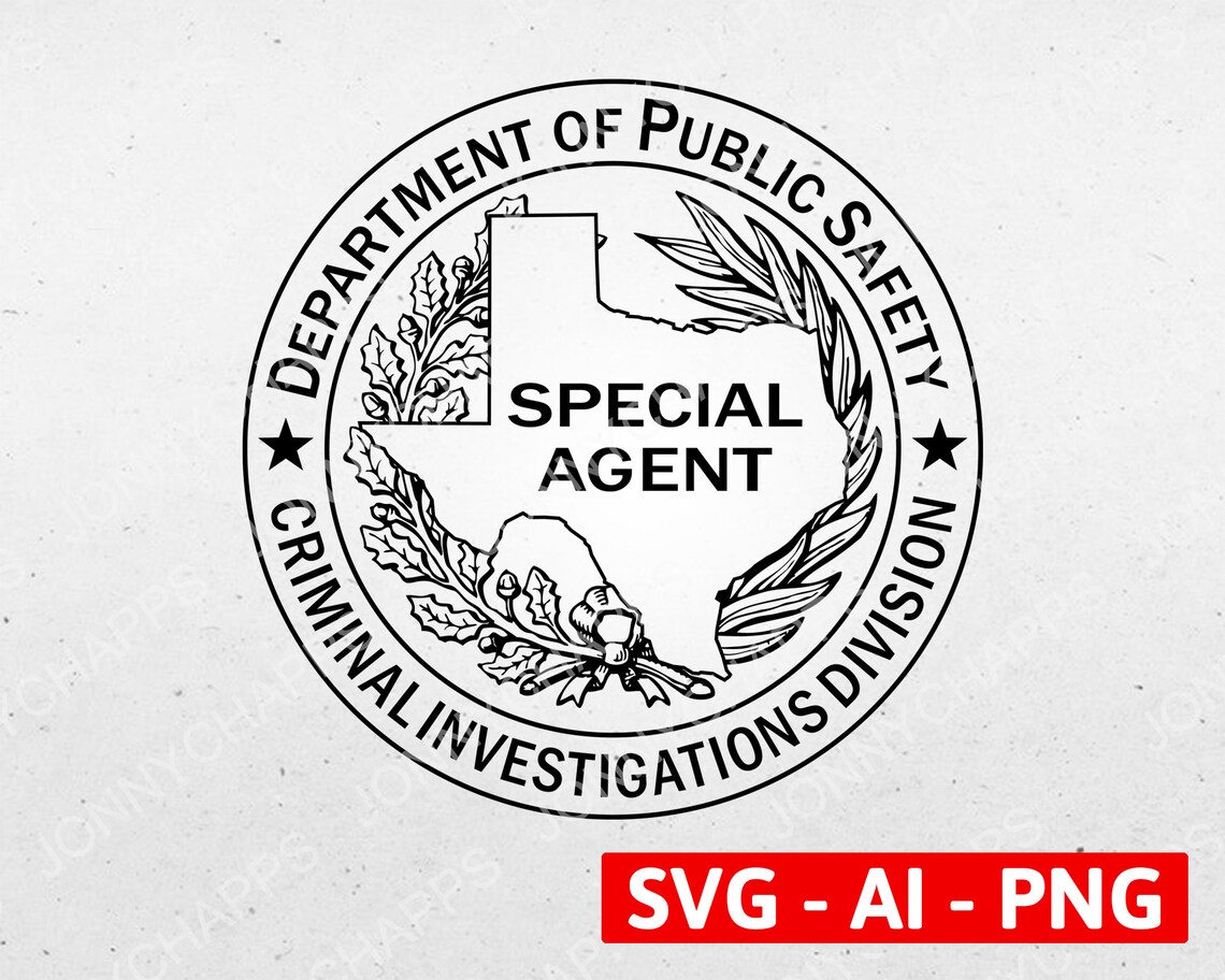 Texas DPS Criminal Investigations Special Agent badge TX | Etsy