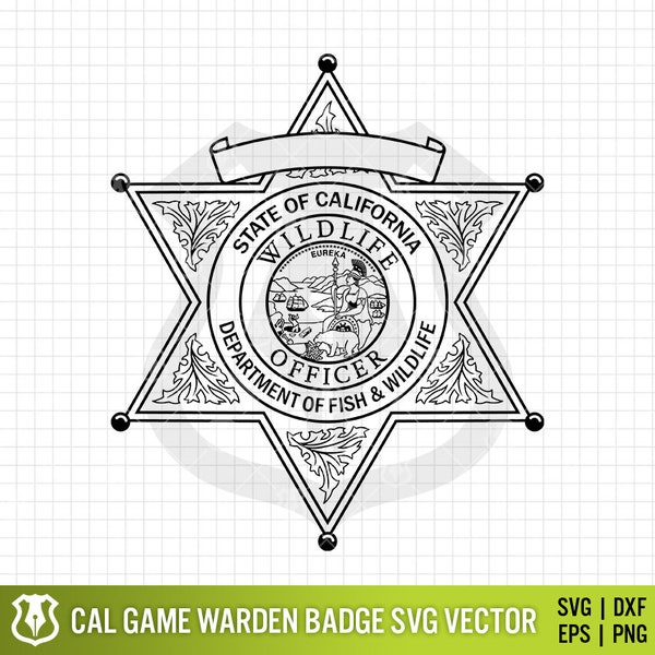 Game Warden Badge - Etsy