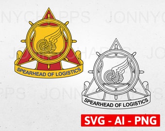Army Logistics Crest Svg - Etsy New Zealand