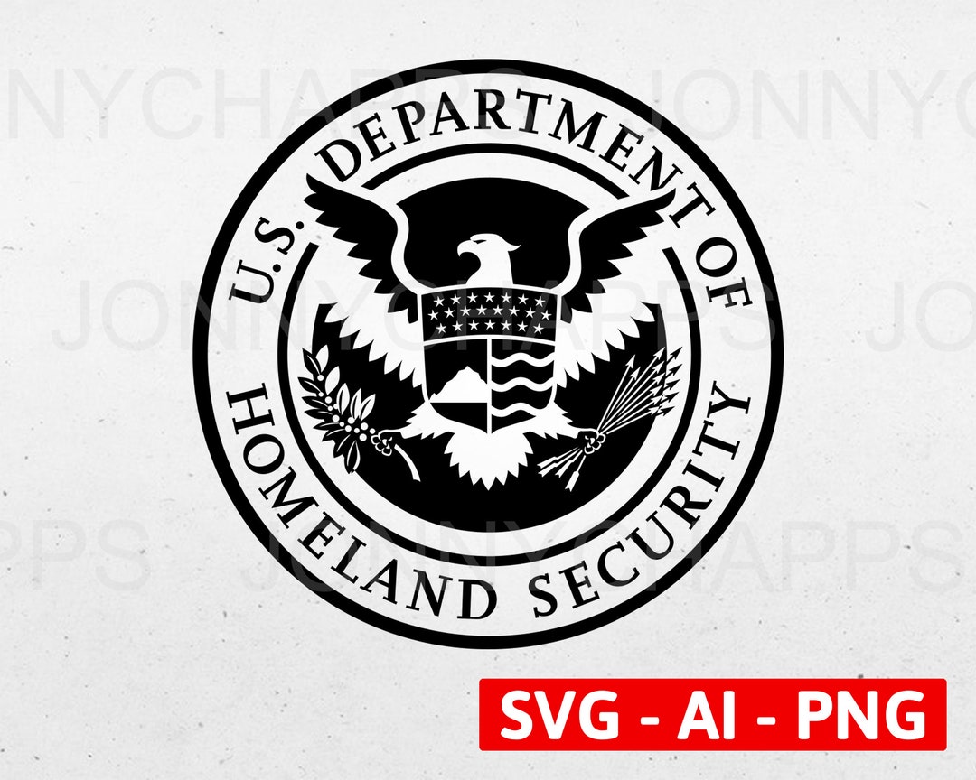 DHS Department of Homeland Security Seal Logo Digital Vector - Etsy