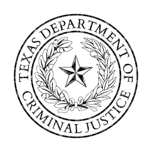 Texas Department of Criminal Justice Seal Logo Digital Vector .eps ...
