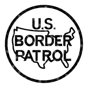 US Border Patrol Emblem SVG Bundle Customs Border Protection Logo Png ...
