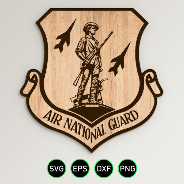 Air National Guard Svg - Etsy