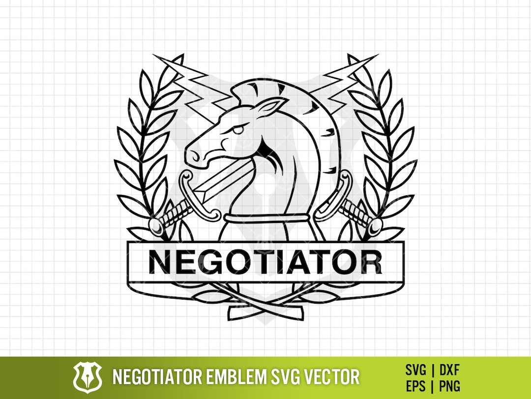 Law Enforcement Negotiator Pin, Police Crisis Negotiation Logo Insignia ...