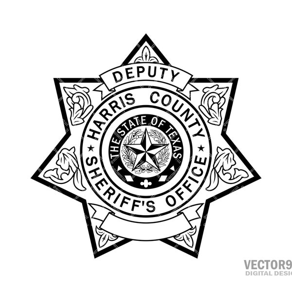 Sheriff Department Patch Svg - Etsy