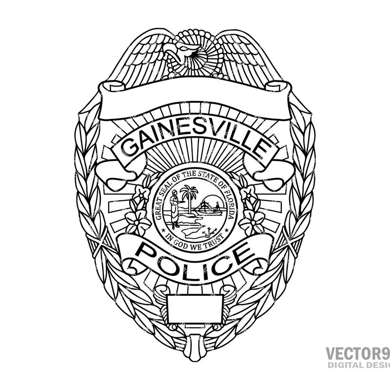 Florida Police Logo - Etsy