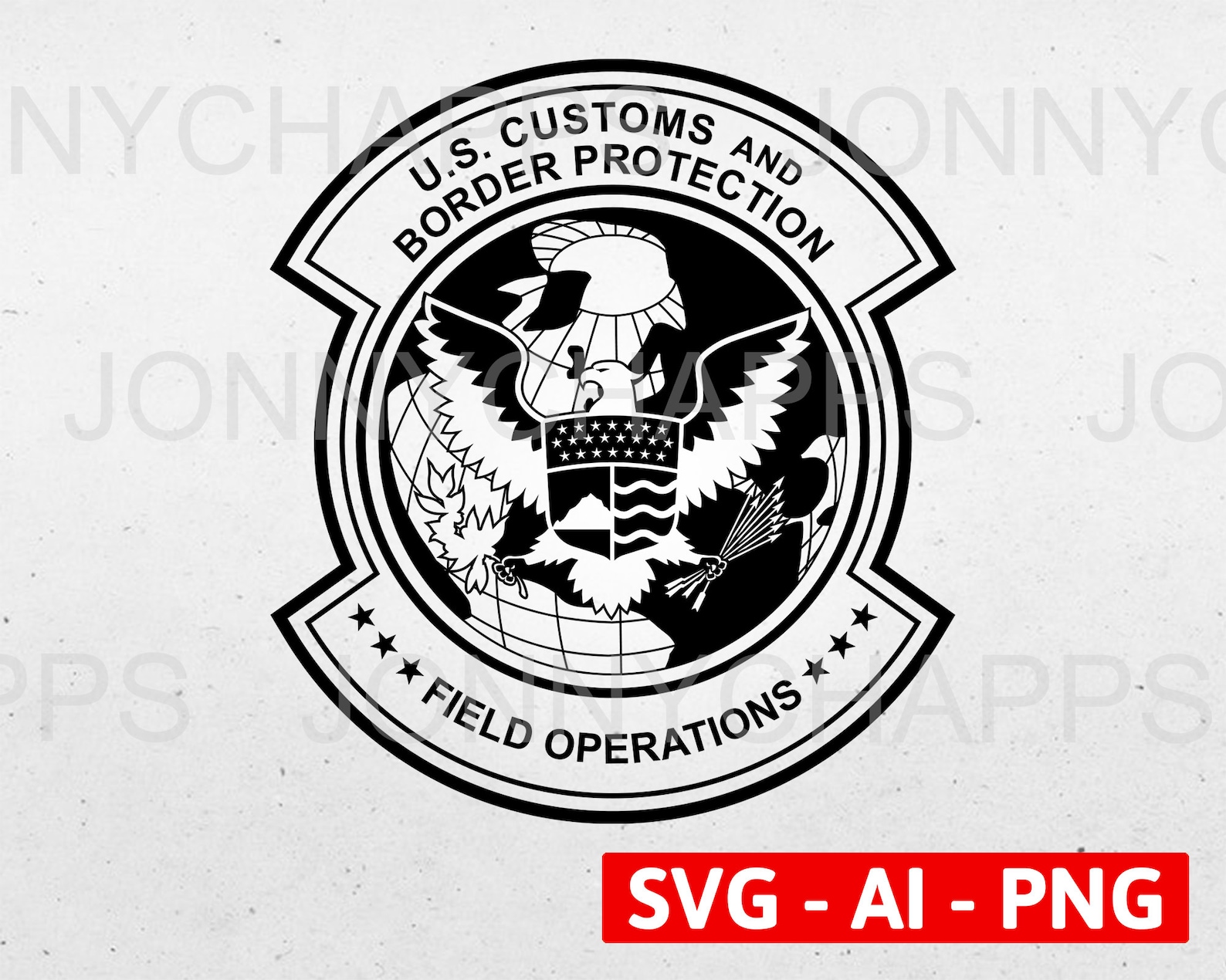 US Customs Border Protection Office of Field Operations Badge | Etsy