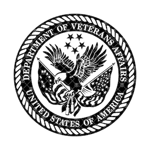 Veterans Affairs Seal Bundle SVG, Military VA Emblem Vector Clipart for ...