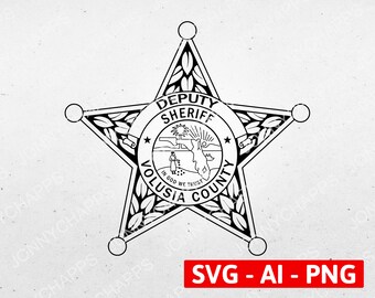 Florida Sheriff Logo - Etsy