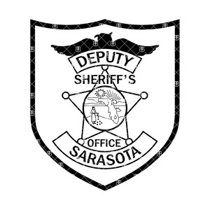 Sarasota Florida Sheriff Patch SVG, SCSO County Sheriff's Office Deputy ...