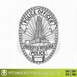 University of Pittsburgh PA Police Officer Badge, Pennsylvania Law ...