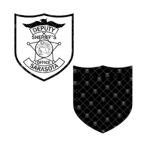 Sarasota Florida Sheriff Patch SVG, SCSO County Sheriff's Office Deputy ...