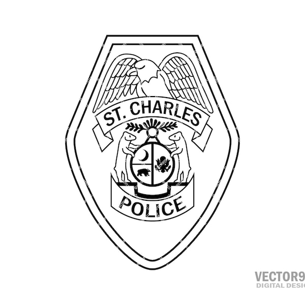 St Charles Police - Etsy